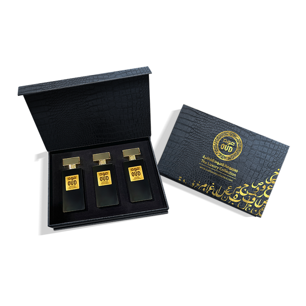 OUD EXTRAIT DE PERFUME BOX – LIMITED EDITION 50 ml x 3 – Oud Luxury ...